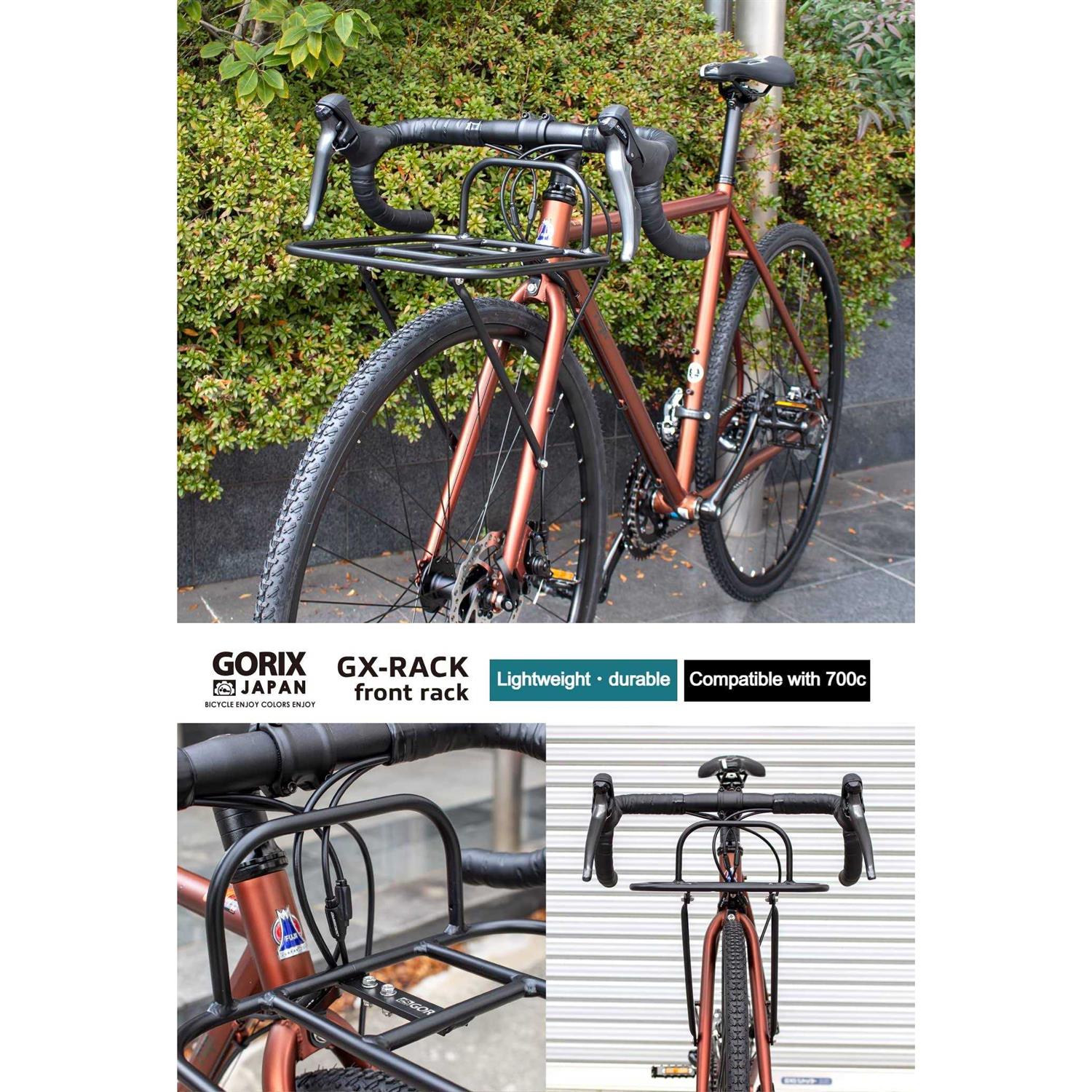 GORIX Bike Front Rack Carrier MTB Road Bicycle - Sports Supplies Online Store