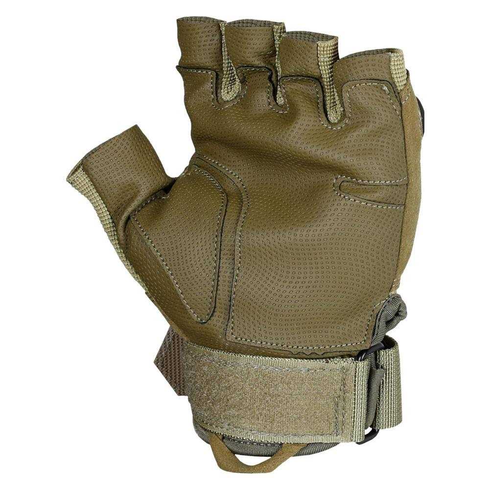Mission Made Hellfox Fingerless Tactical Gloves for Men - Sports ...
