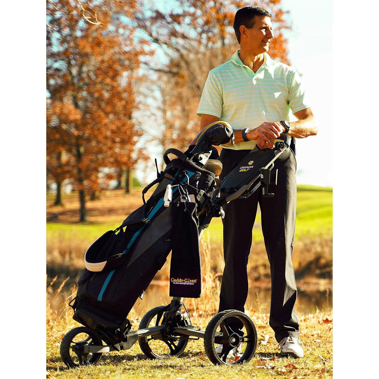 OMADA Golf Trilite Golf Push Cart - Sports Supplies Online Store