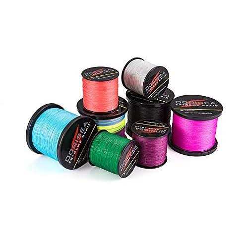 Dorisea Extreme Braid 100% Pe Multi-Color Braided Fishing Line 109Yards ...