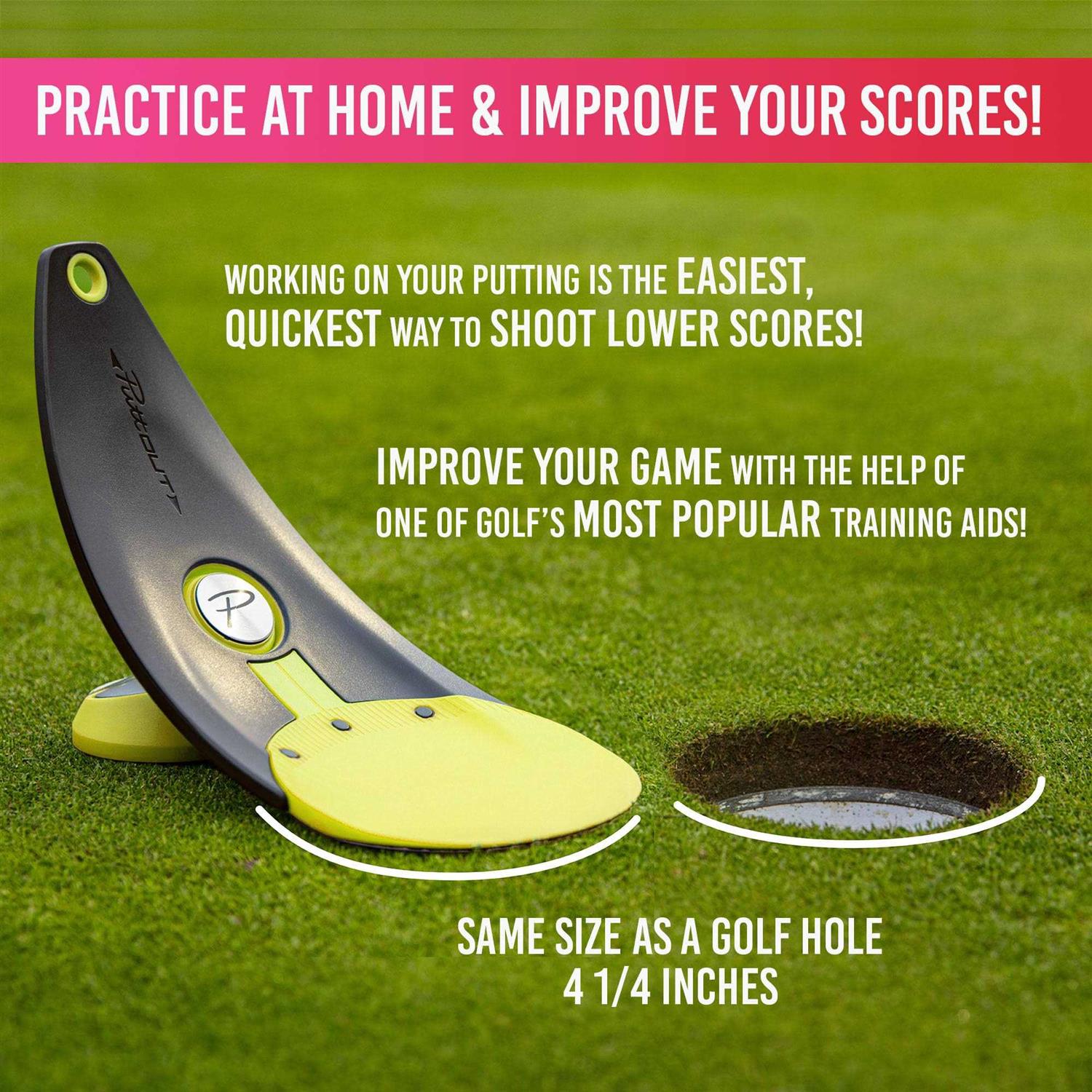 PuttOUT Premium Pressure Putt Trainer - Sports Supplies Online Store