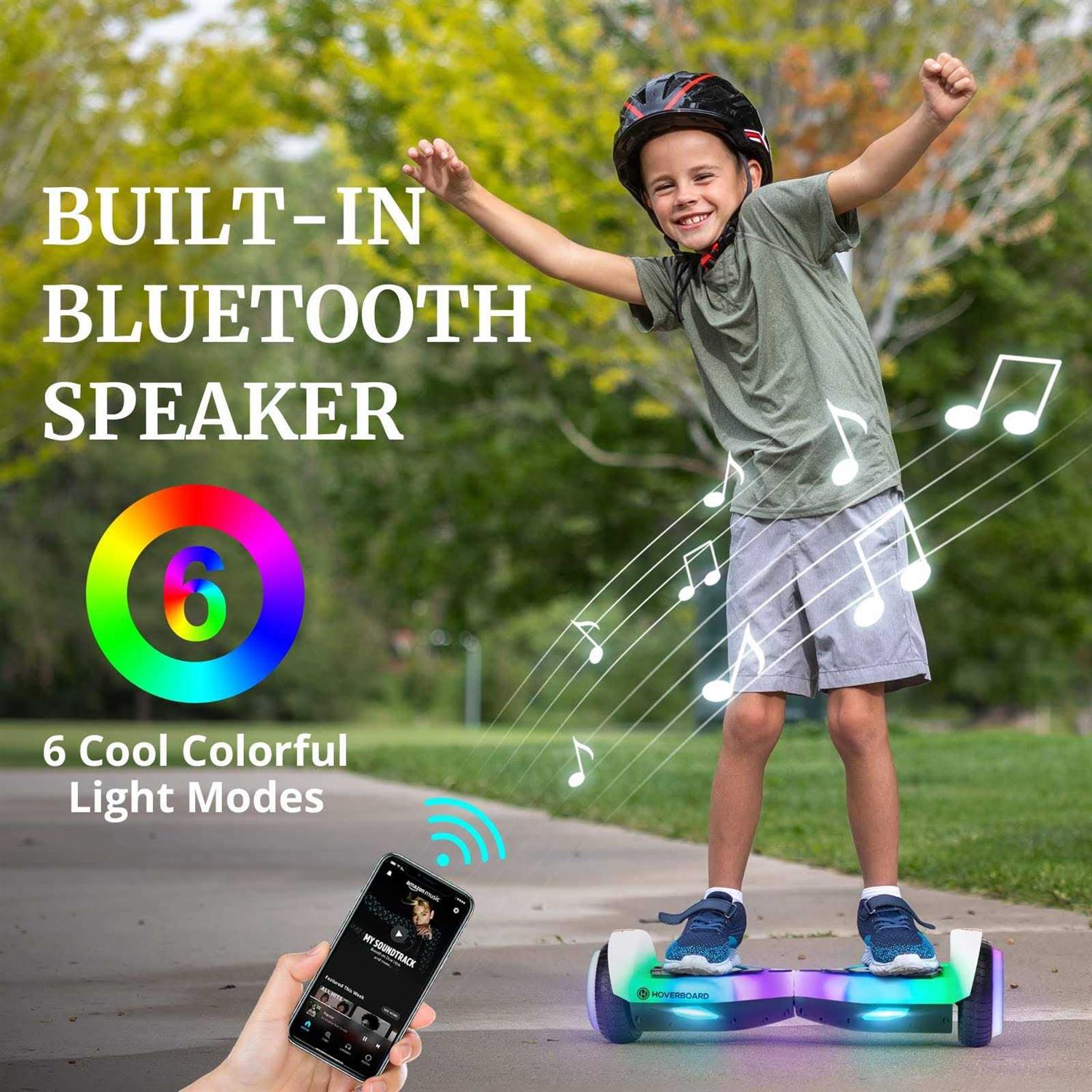 Pulse LED Hoverboard for Kids 6.3 Solid Tires - Sports Supplies Online ...