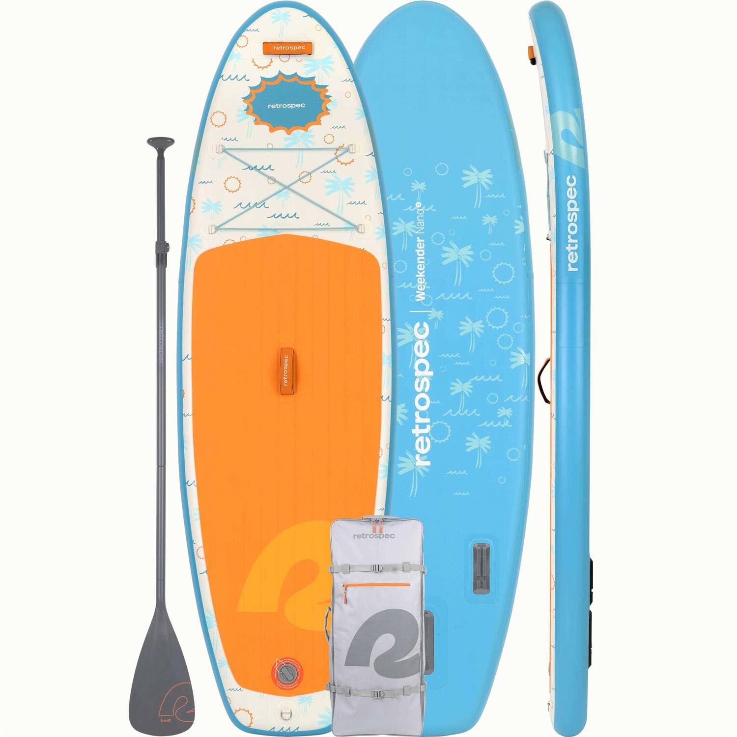 Retrospec Weekender Nano 8' Kids' Inflatable Stand Up Paddle Board ...