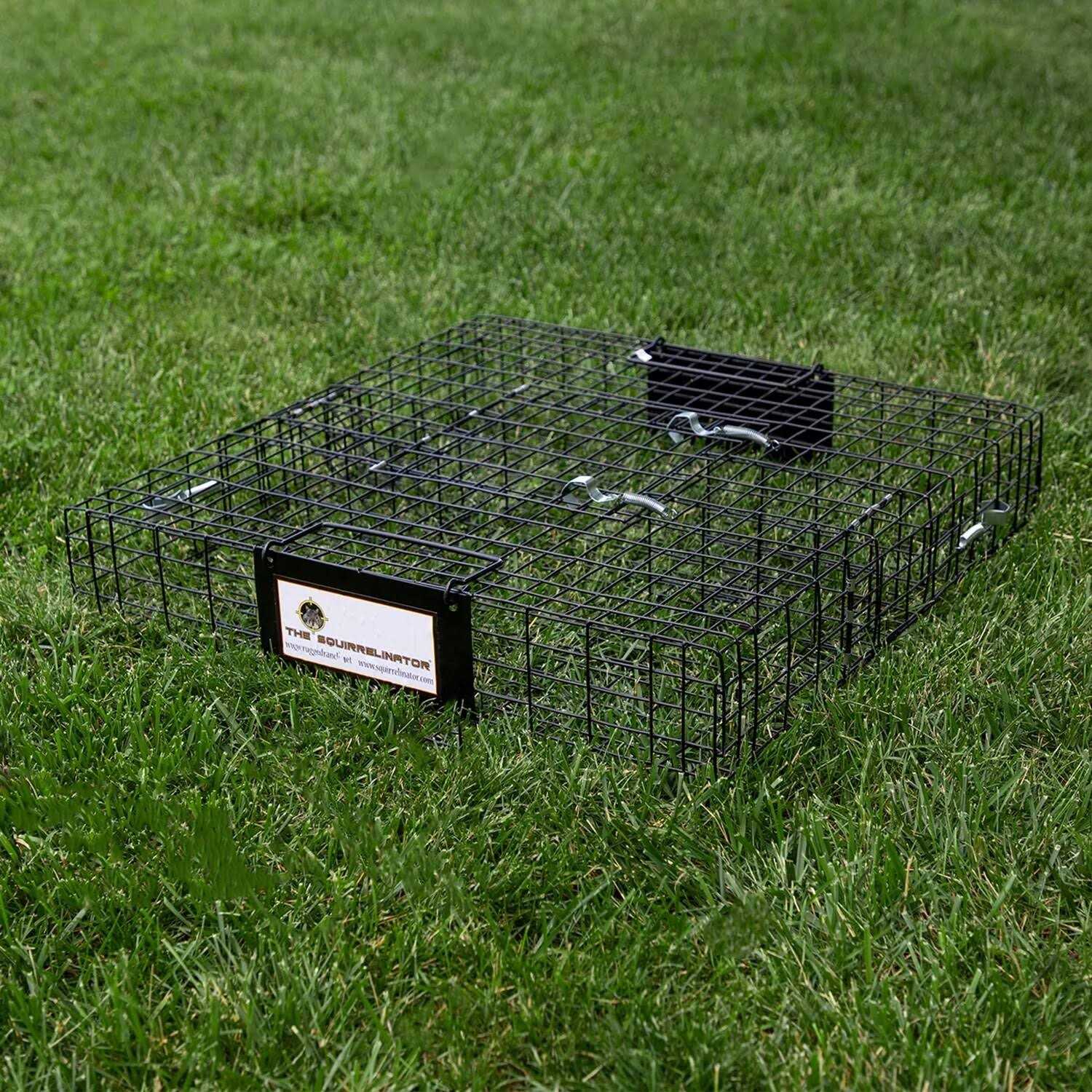 Rugged Ranch Squirrelinator Live Trap-with Basin - Sports Supplies Online Store