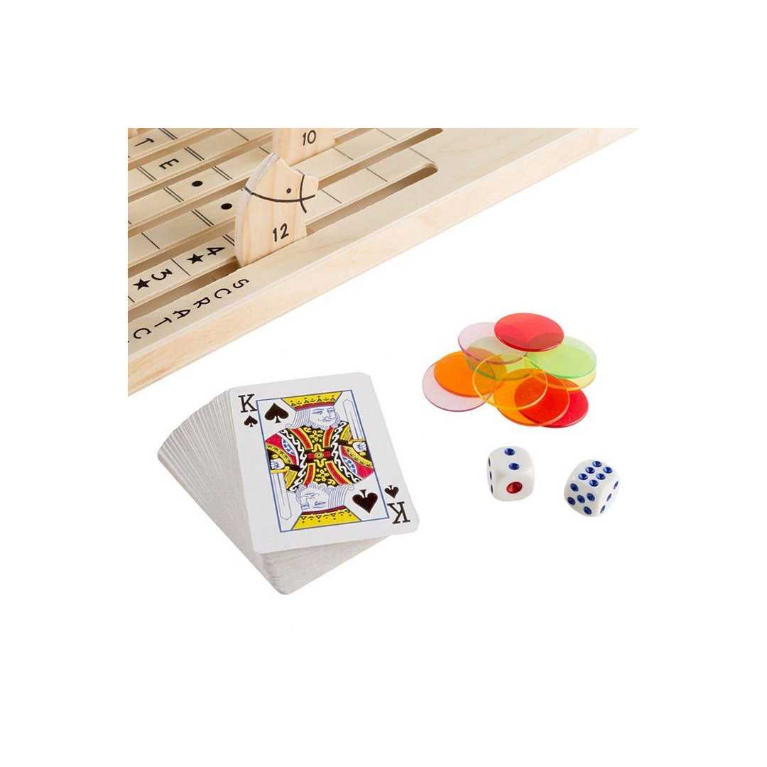 Hey! Play! Wooden Horse Race Game with Dice - Sports Supplies Online Store