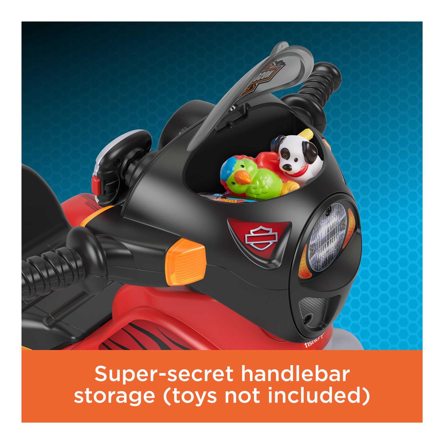 Fisher-Price Harley Davidson Toddler Tricycle Ride-On Preschool Toy ...