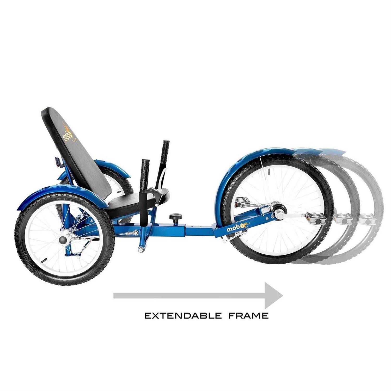 MOBO Triton Pro Adult Tricycle. Recumbent Trike. Adaptive 3-wheel Bike ...