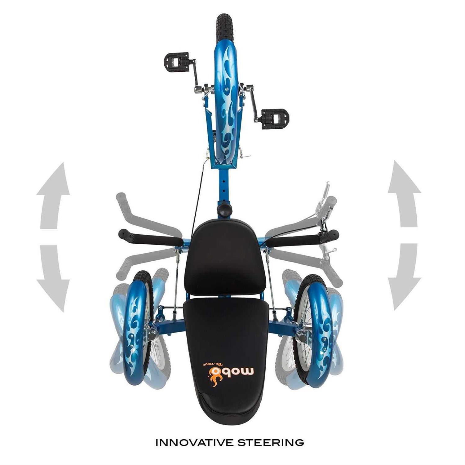 MOBO Triton Pro Adult Tricycle. Recumbent Trike. Adaptive 3-wheel Bike ...