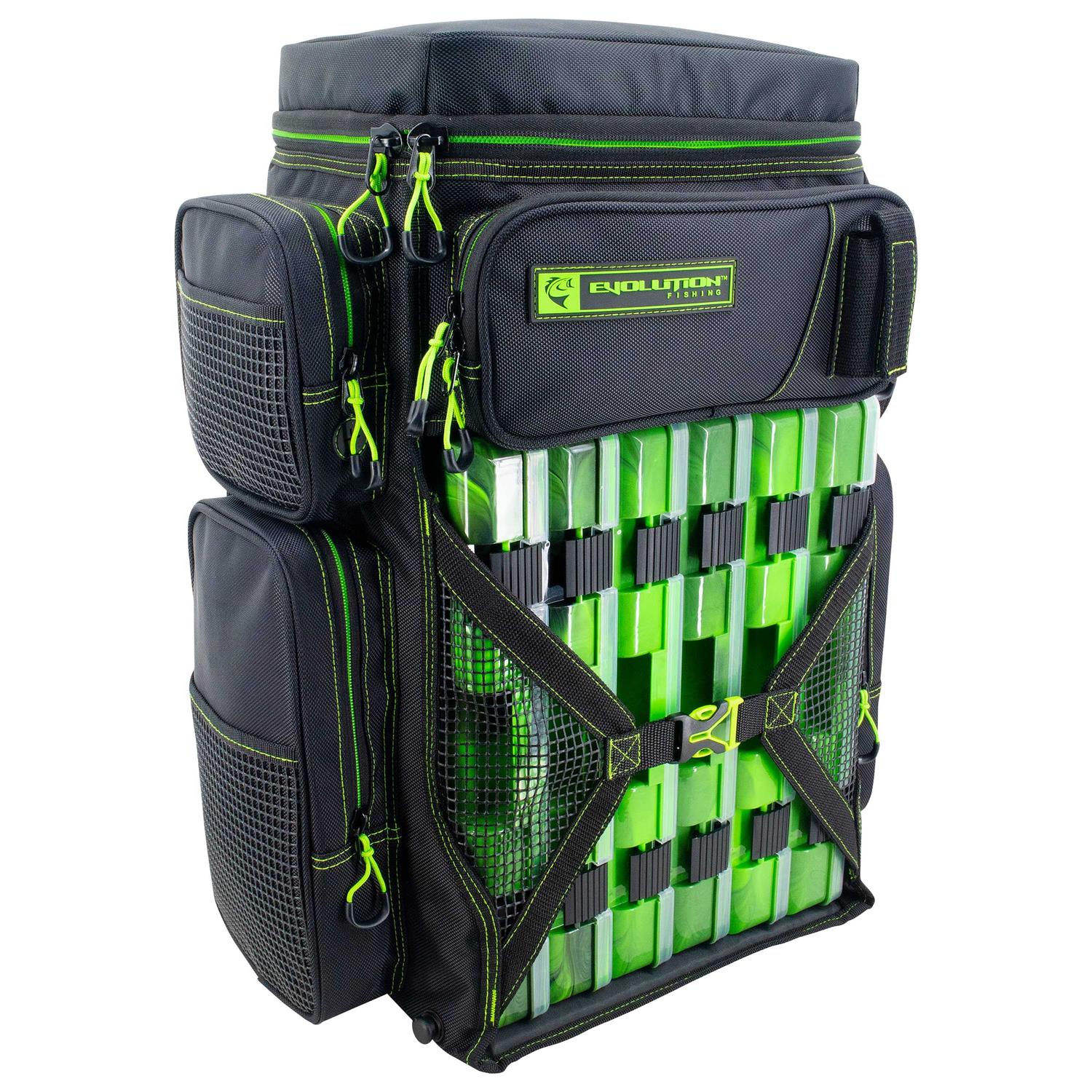 Evolution Fishing 3700 Drift Series Tackle Backpack - Sports Supplies ...