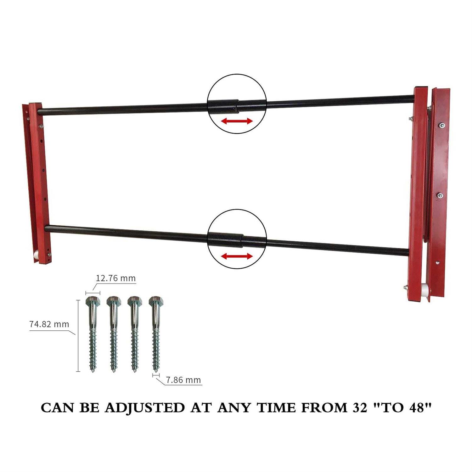 Roblock Folding Tire Wheel Storage Rack Wall Mount Multi-Tire Rack ...