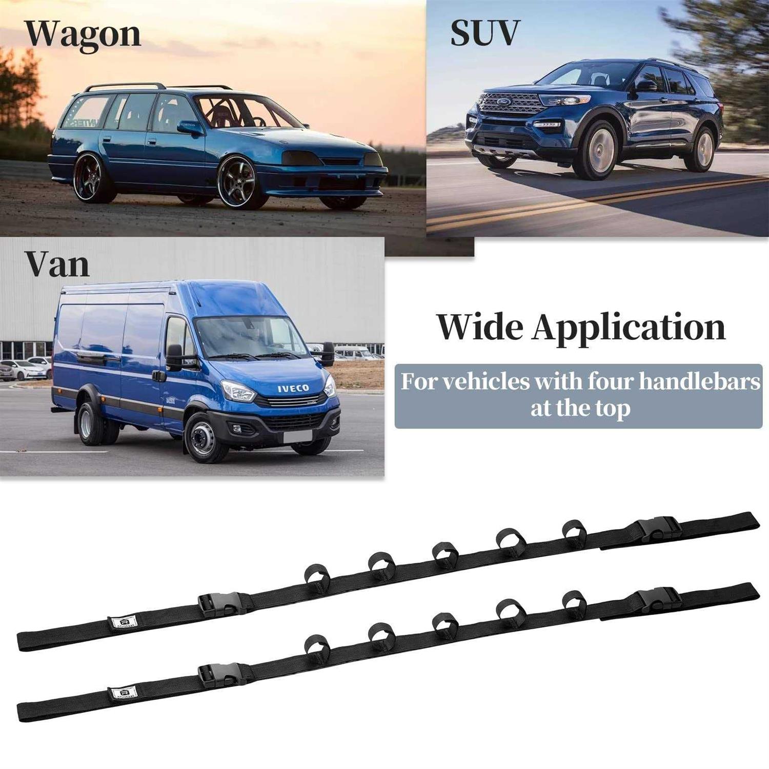 Raynesys Vehicle Fishing Rod Holder Car Fishing Pole Roof Rack Inside ...