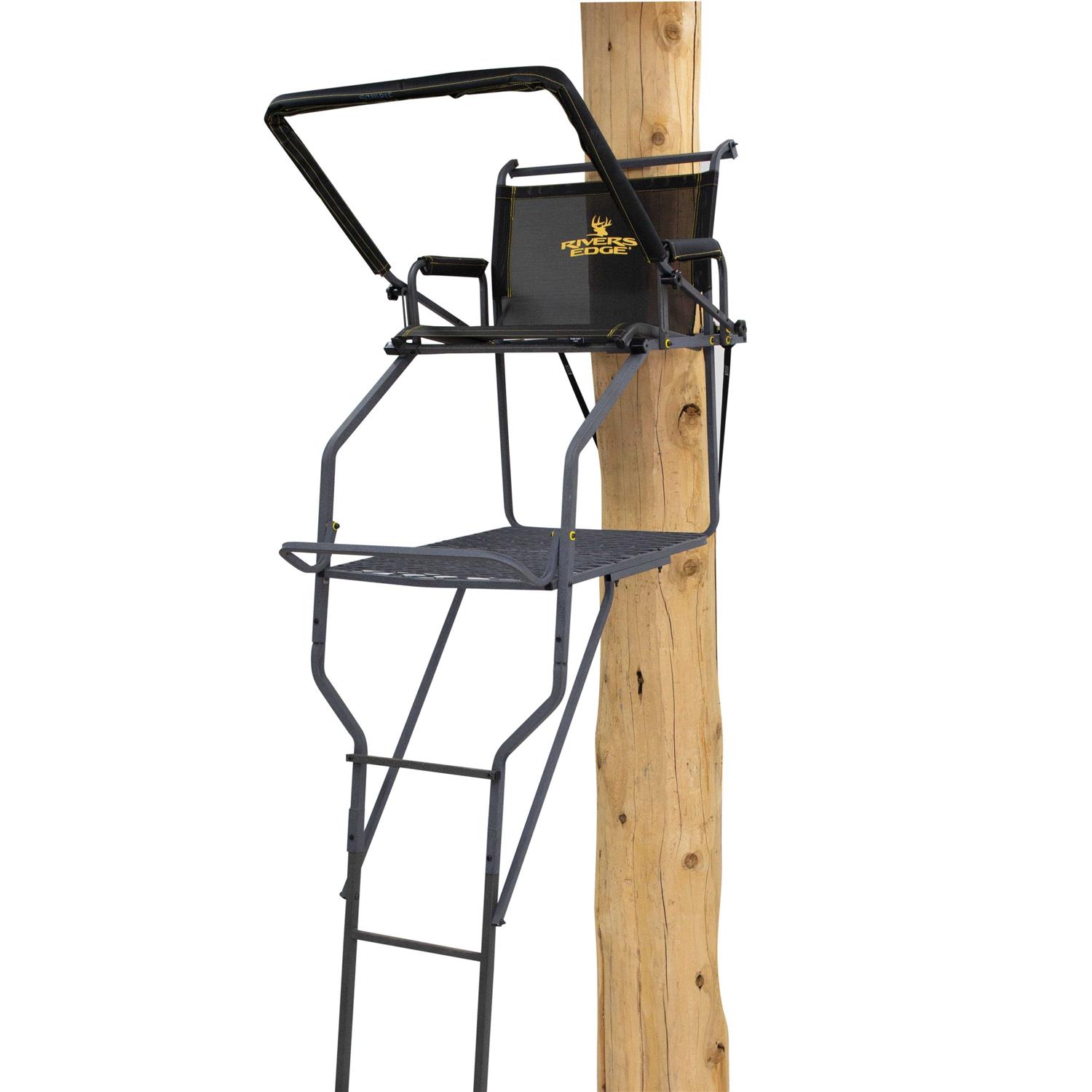 Rivers Edge RE658 Jumbo Jack 1-Man Ladder Stand - Sports Supplies ...