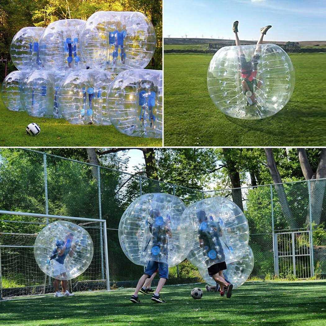 OPPSDECOR Inflatable Bumper Ball 1.5M 5FT Diameter Inflatable Zorb Ball ...