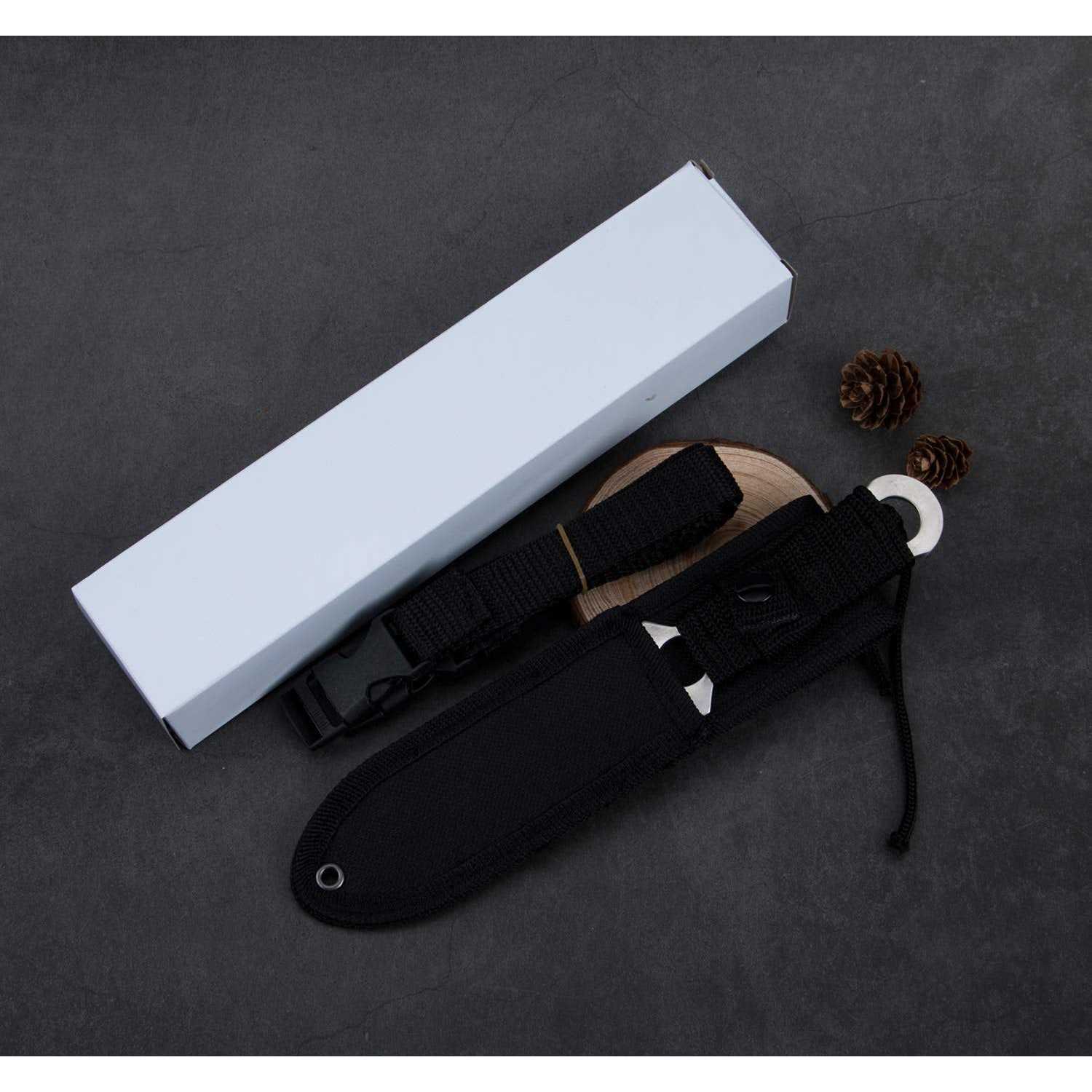 GASHER Scuba Diving Knife with Leg Straps & Sheath Razor Sharp - Sports ...