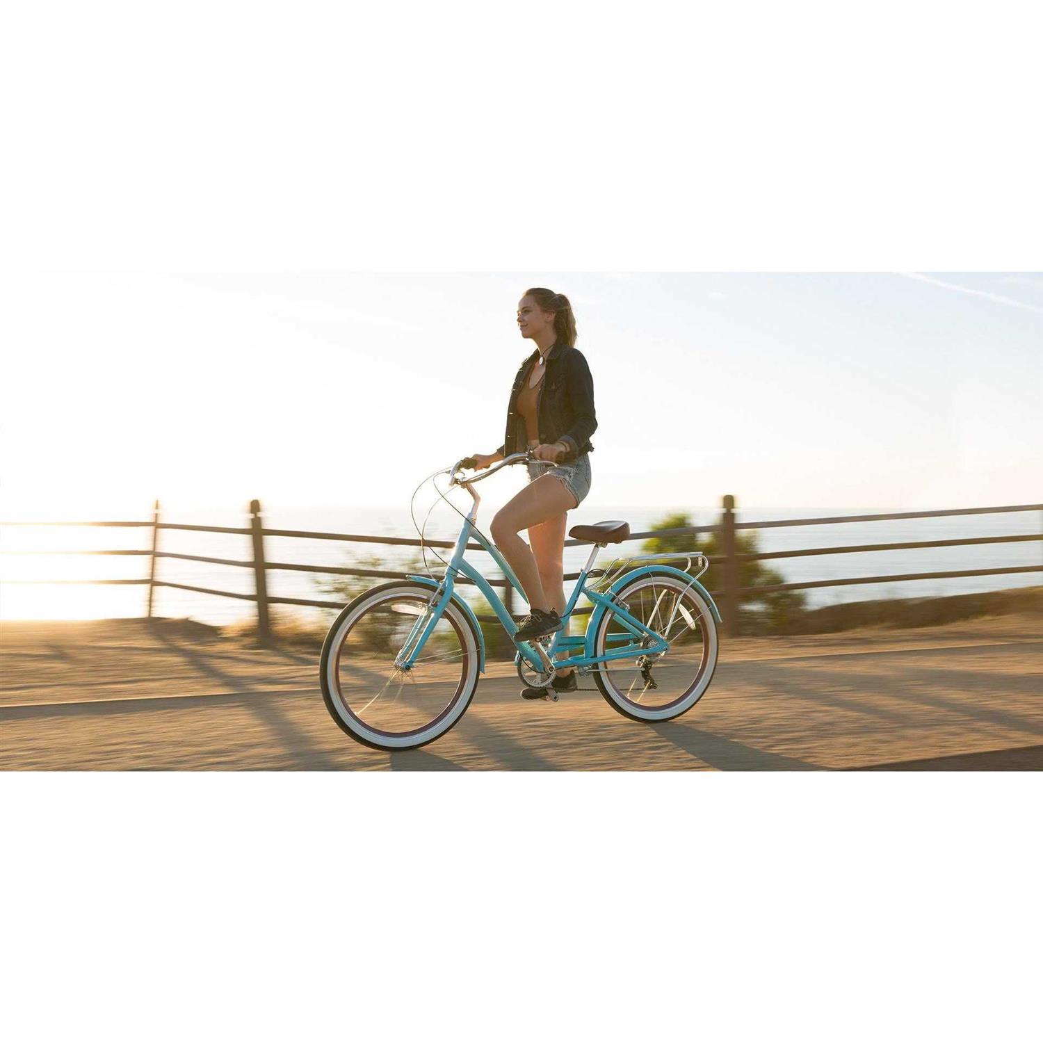 sixthreezero EVRYjourney Women's 3-Speed Step-Through Hybrid Cruiser ...