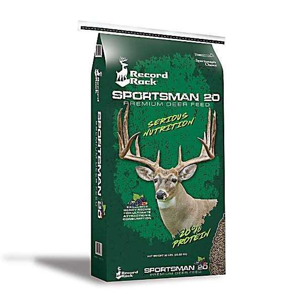 Sportsman's Choice Record Rack Sportsman 20 Deer Feed - Sports Supplies ...