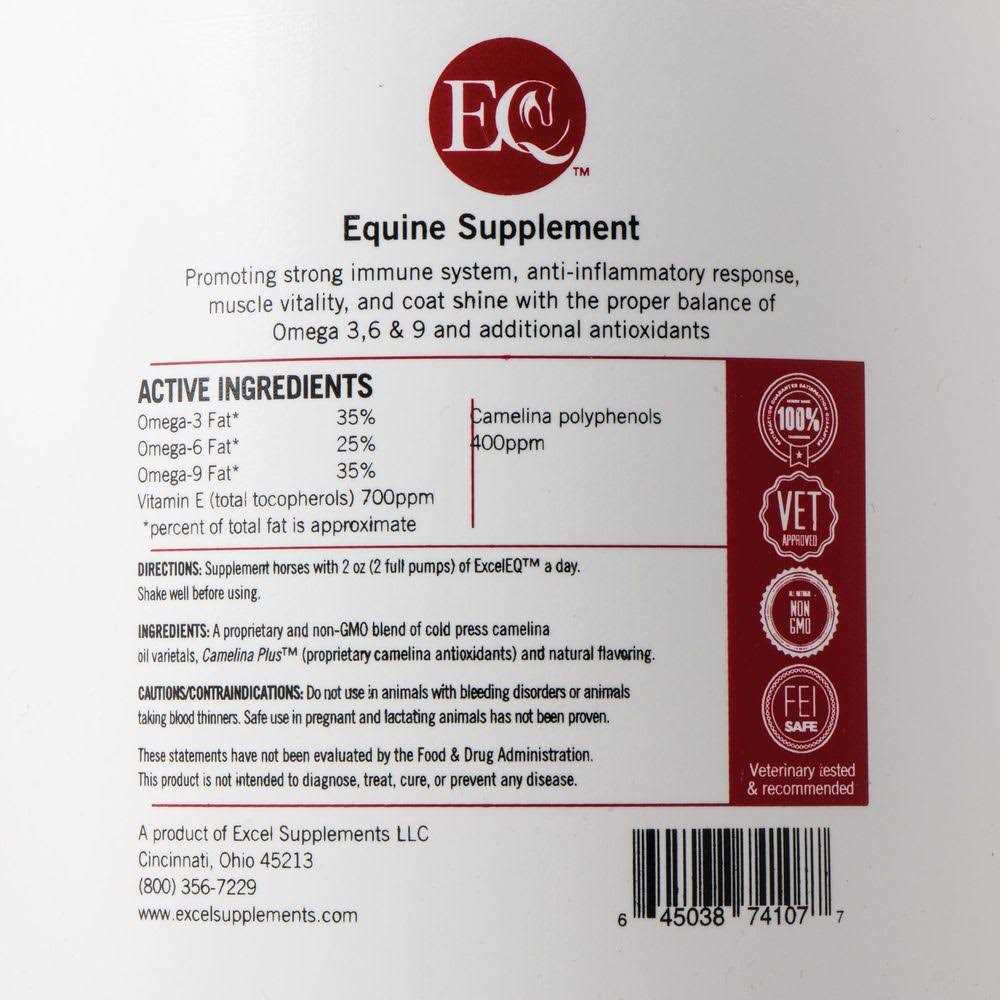 Excel Equine Oil Supplement, 1 gal. - Sports Supplies Online Store