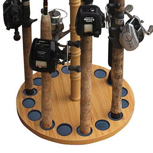 Rush Creek Creations 16 Round Fishing Rod Rack - Sports Supplies Online ...