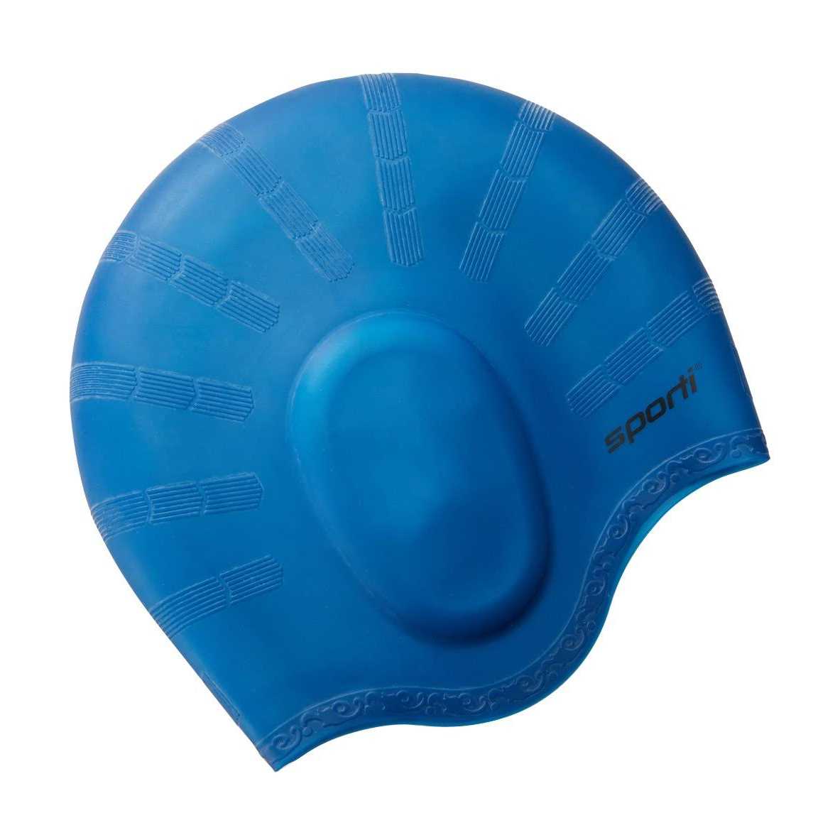 Sporti Ear Silicone Swim Cap - Sports Supplies Online Store