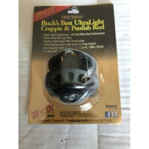 BnM Poles Bucks Best Ultralite Crappie Reel - Sports Supplies Online Store