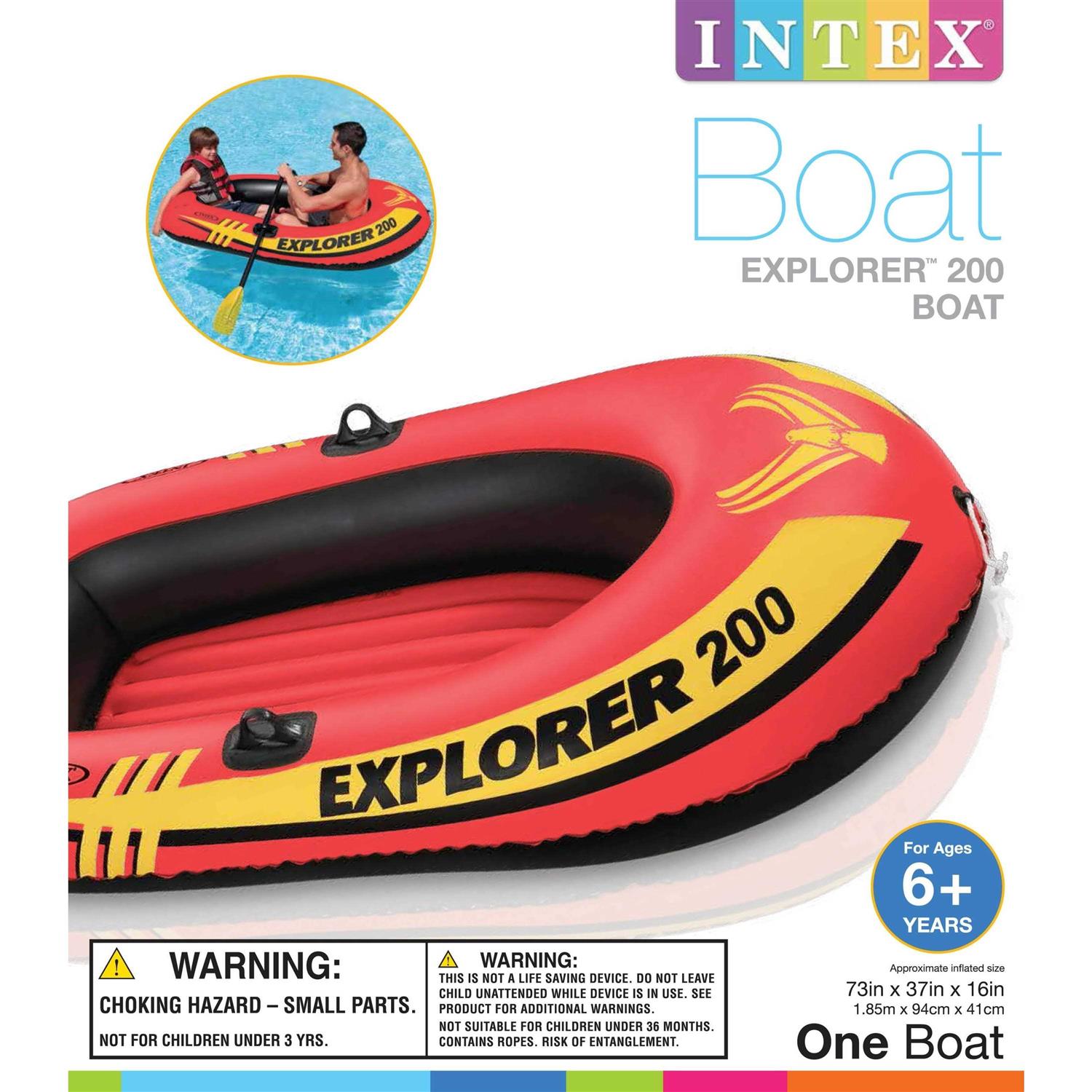 Intex Explorer 200 Inflatable Boat - Sports Supplies Online Store