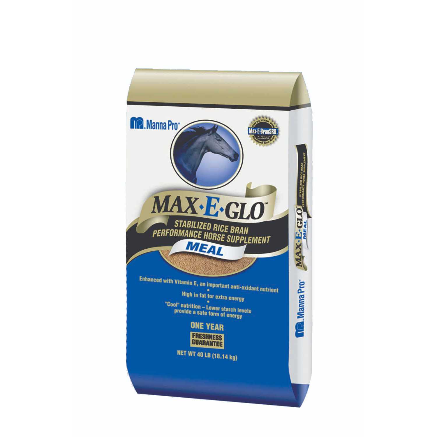 Manna Pro Max-E-Glo Rice Bran Horse Supplements - Sports Supplies ...