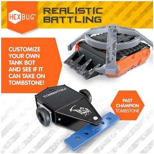 Hexbug Battlebots Arena Max Multiplayer Robot Board Game for Kids ...