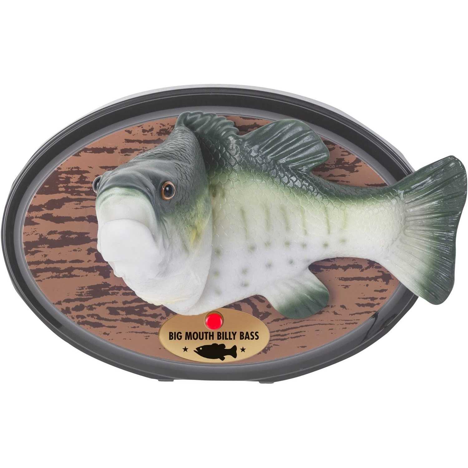 Gemmy Animated Big Mouth Billy Bass Wall Plaque - Sports Supplies ...