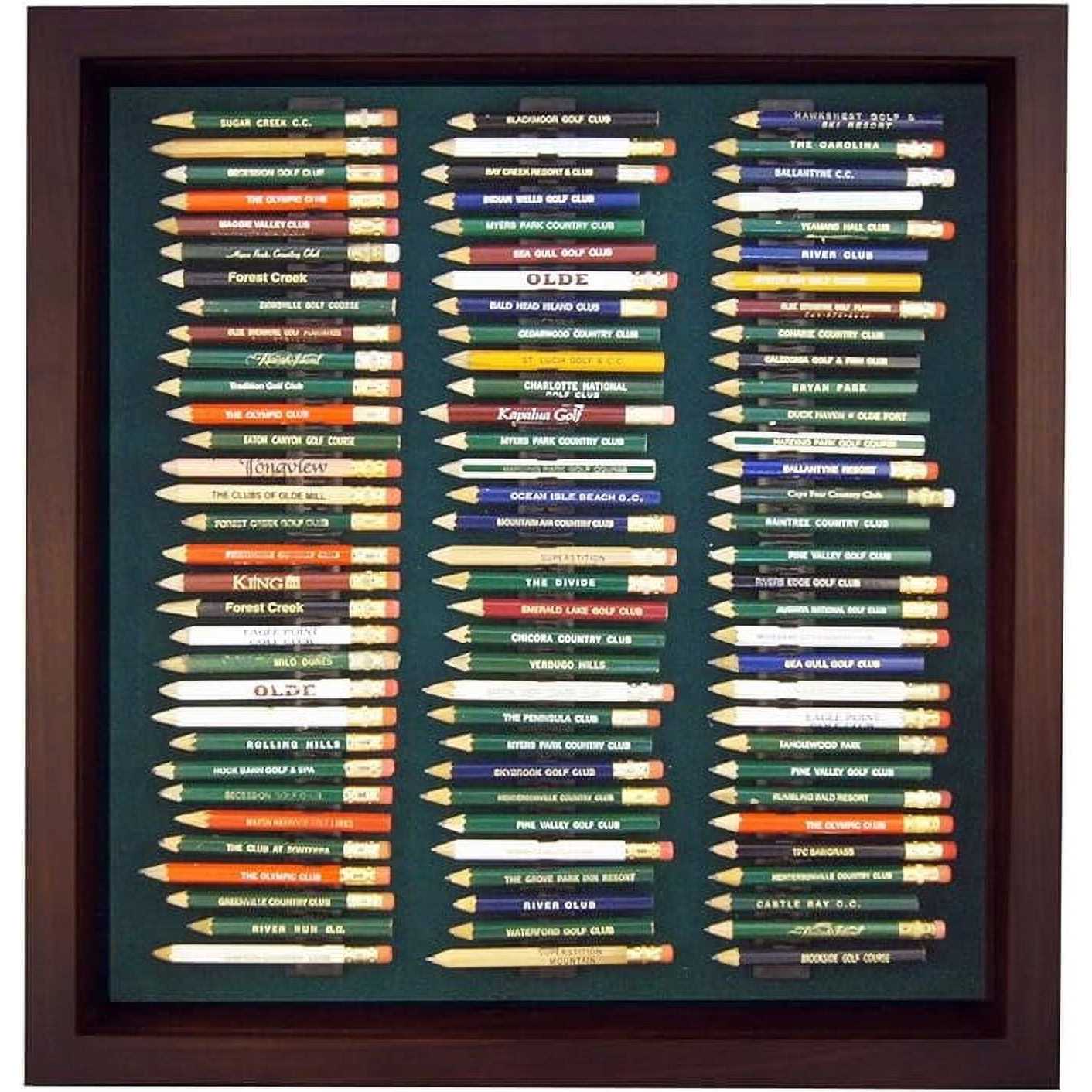 Eureka Golf Pencil Display Case Holds Round or Octagonal Golf Pencils ...