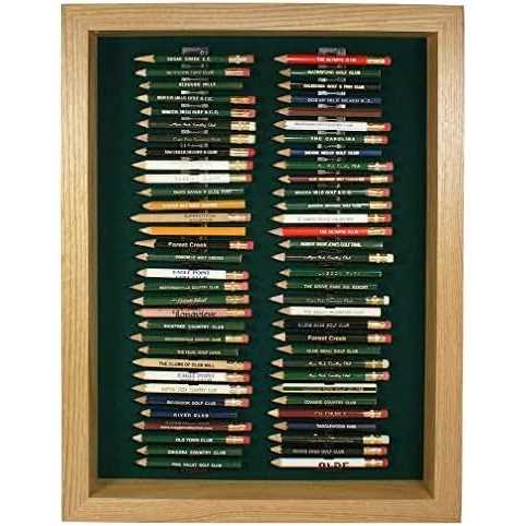 Eureka Golf Pencil Display Case Holds Round or Octagonal Golf Pencils ...