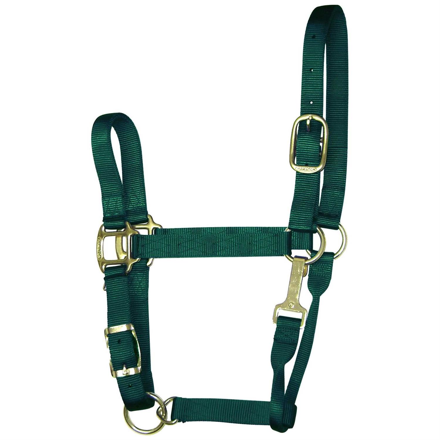 Hamilton Adjustable Chin Horse Halter with Snap - Sports Supplies ...