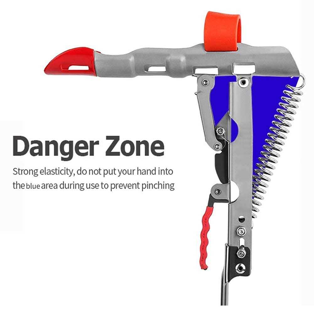 LBW Automatic Spring Fishing Rod Holder for Ground Bank Fishing Pole ...