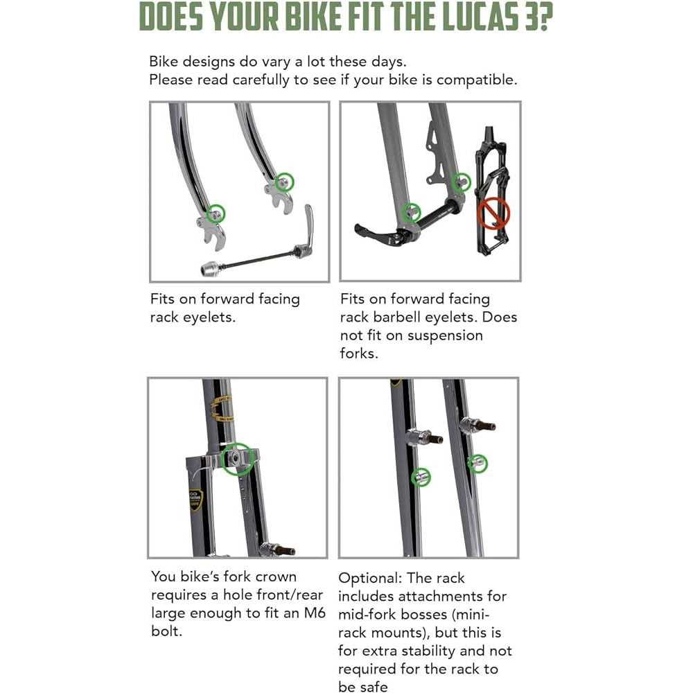 Soma Lucas 3 Mini Front Rack - Sports Supplies Online Store