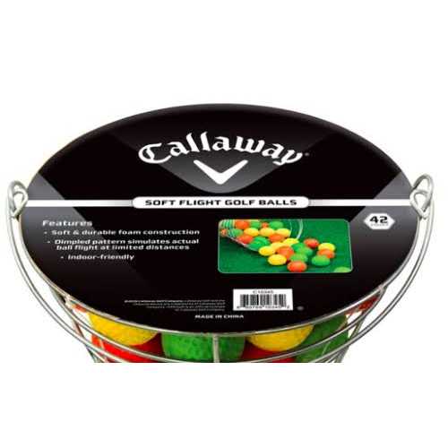 Callaway Assorted Soft Flight Golf Balls in Basket - Sports Supplies ...