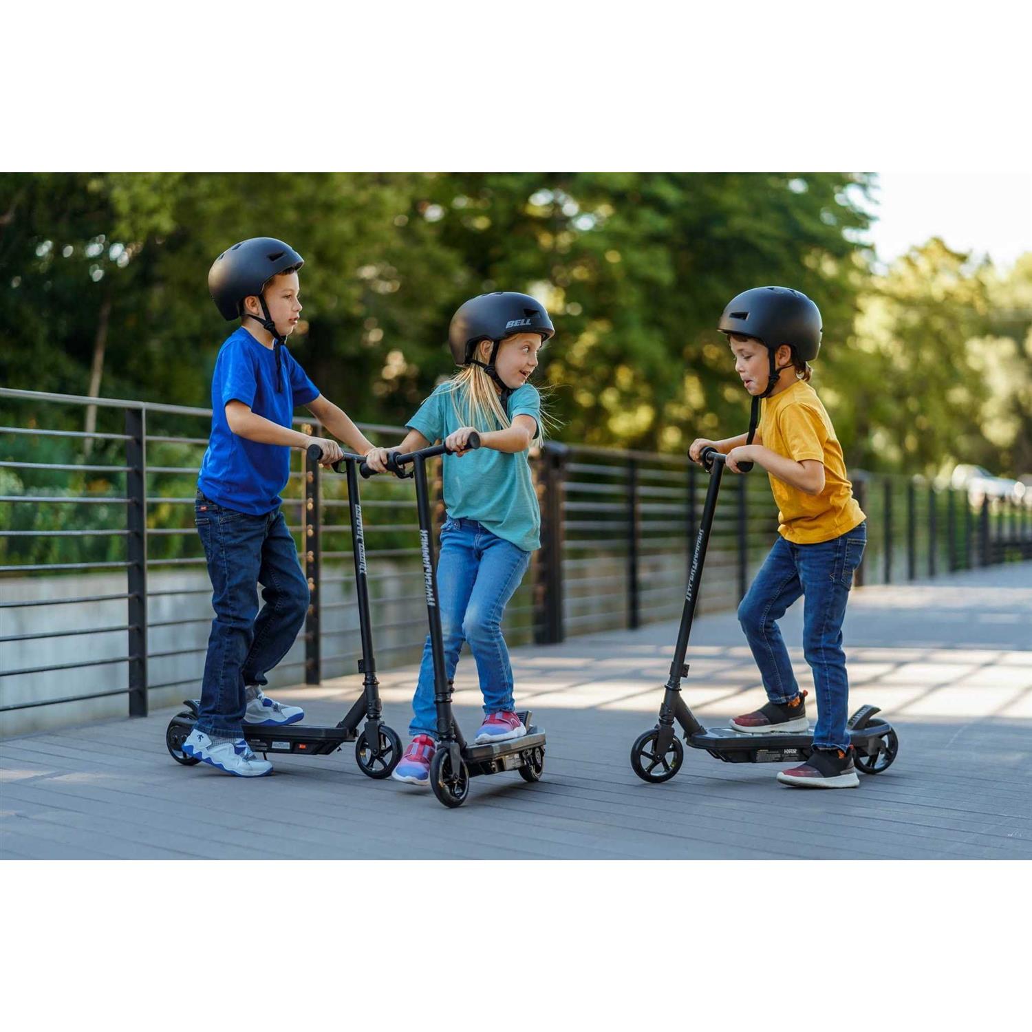 Hyper Toys 12 Volt Jammer Kids Electric Scooter Ride on - Sports ...