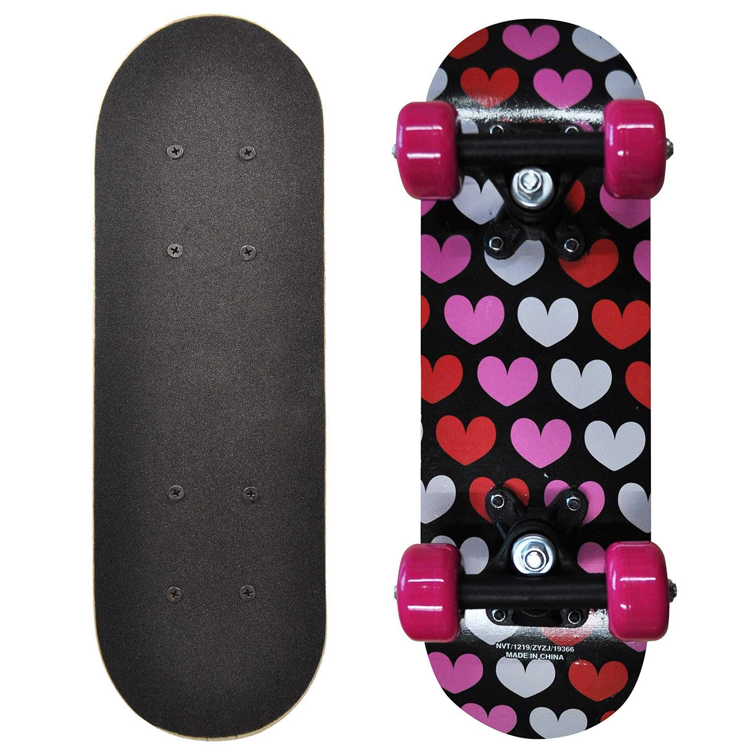 Rude Boyz Mini Wooden Cruiser Beginner kids Skateboard - Sports ...