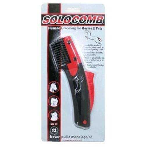 Solocomb For Horse Mane Pulling or Thinning Solo Comb FAST POSTAGE by ...