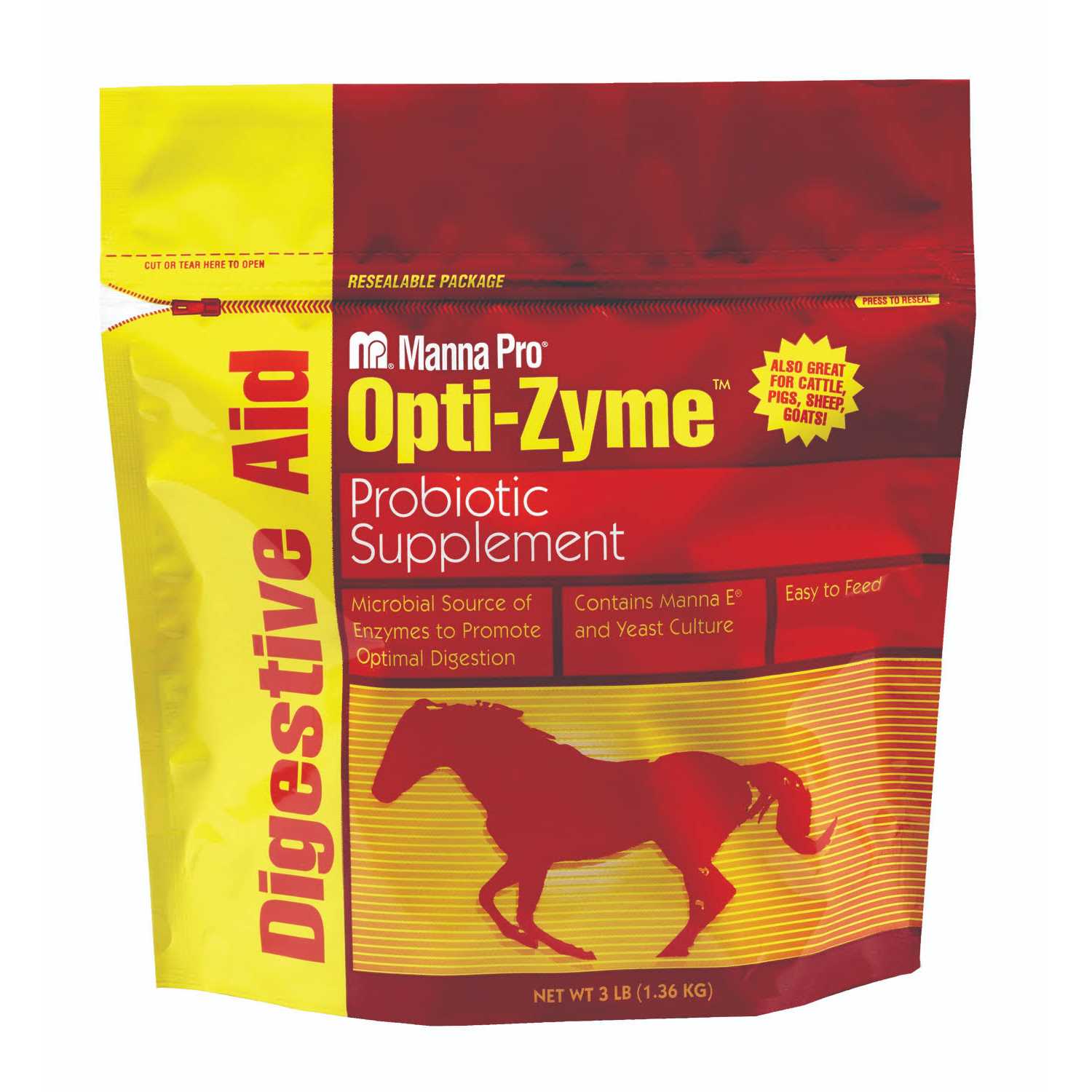 Manna Pro Opti-Zyme Digestive Supplement - Sports Supplies Online Store