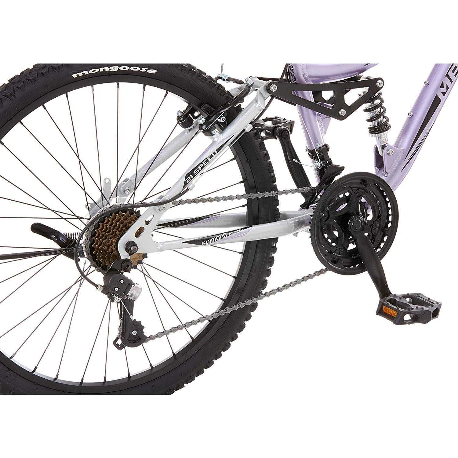 Mongoose Maxim Girls Mountain Bike 24-inch Wheels - Sports Supplies ...