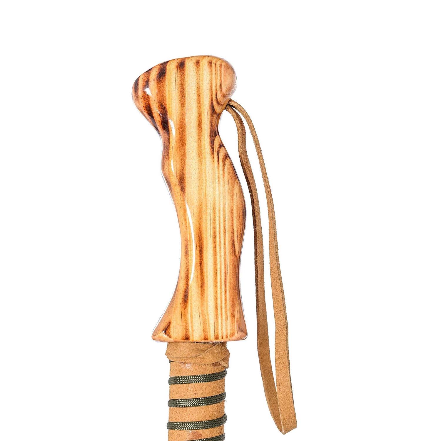 FOREST PILOT 3 Pieces Detachable Hardwood Walking Stick Pine Handle ...