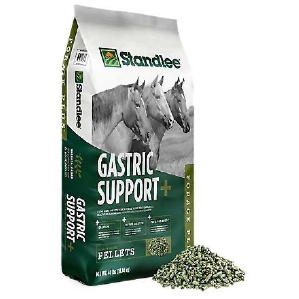 Standlee Forage Plus Gastric Support Pellets Horse Feed - Sports ...