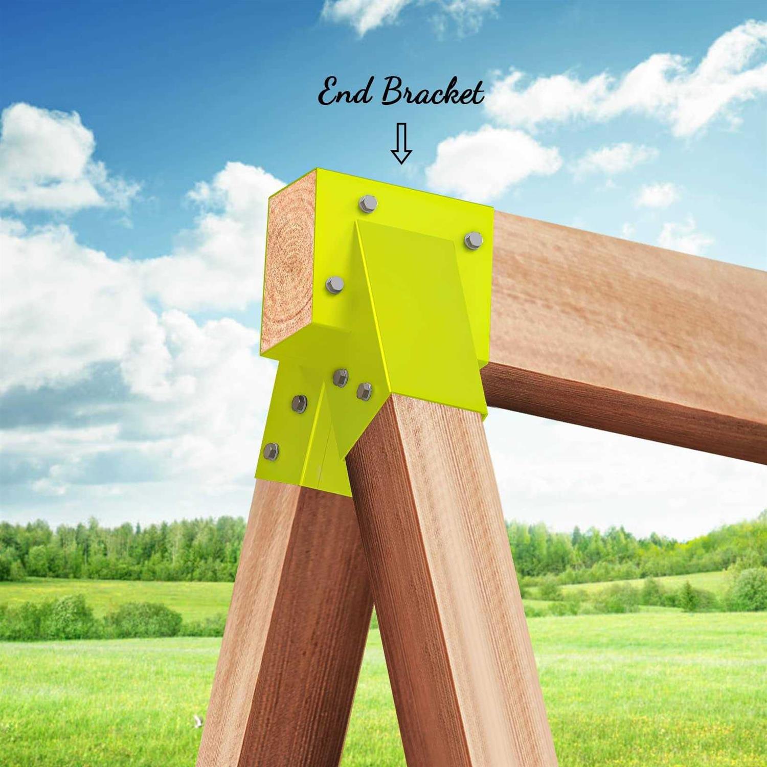 Highpro Swing Set Brackets-A-Frame 2 Swing Set Brackets with All ...