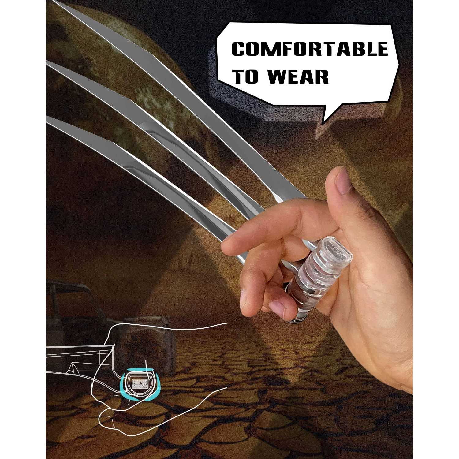 DMAR Metal Wolf Claws Metal Claws for Adults - Sports Supplies Online Store