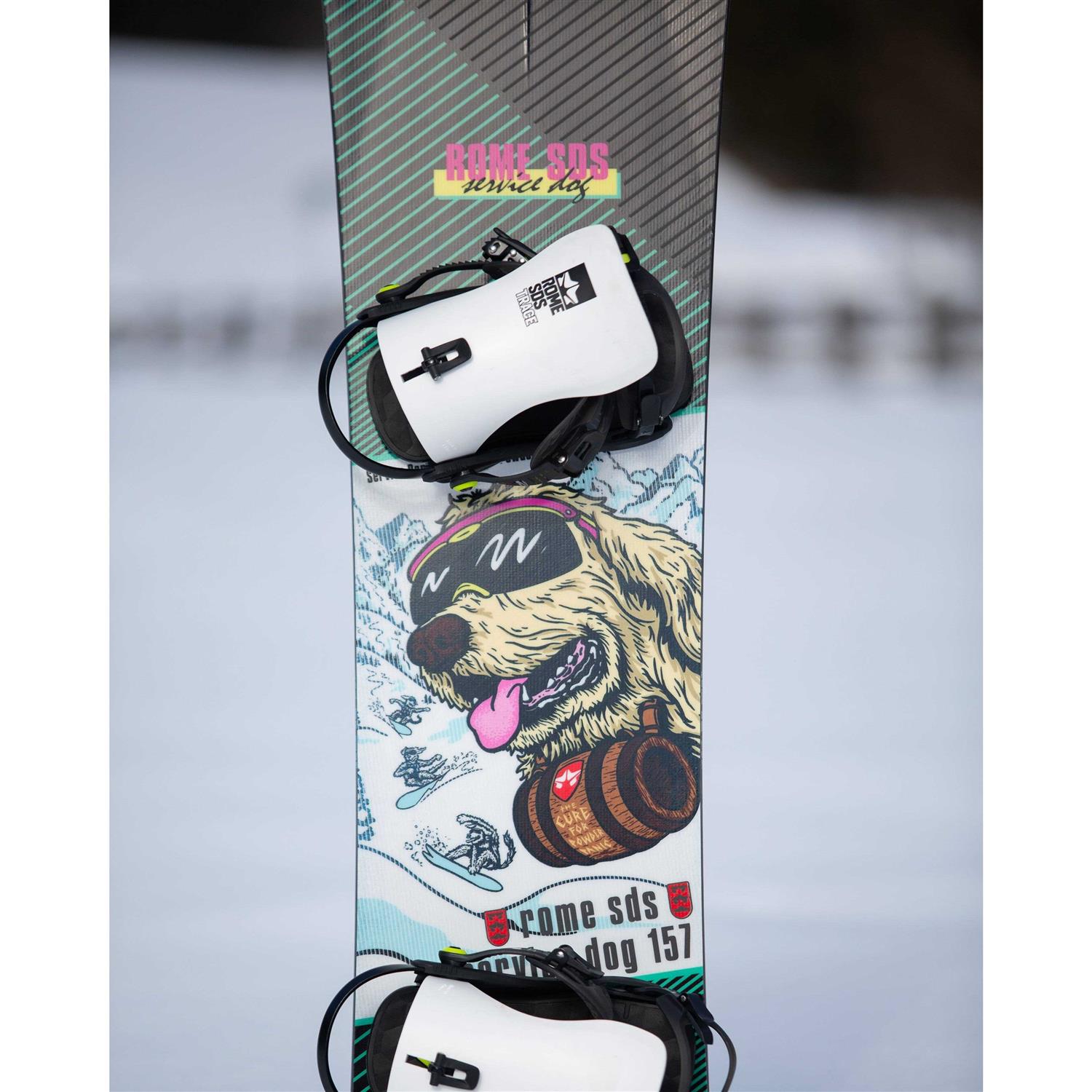 Rome Service Dog Snowboard 2024 - Sports Supplies Online Store