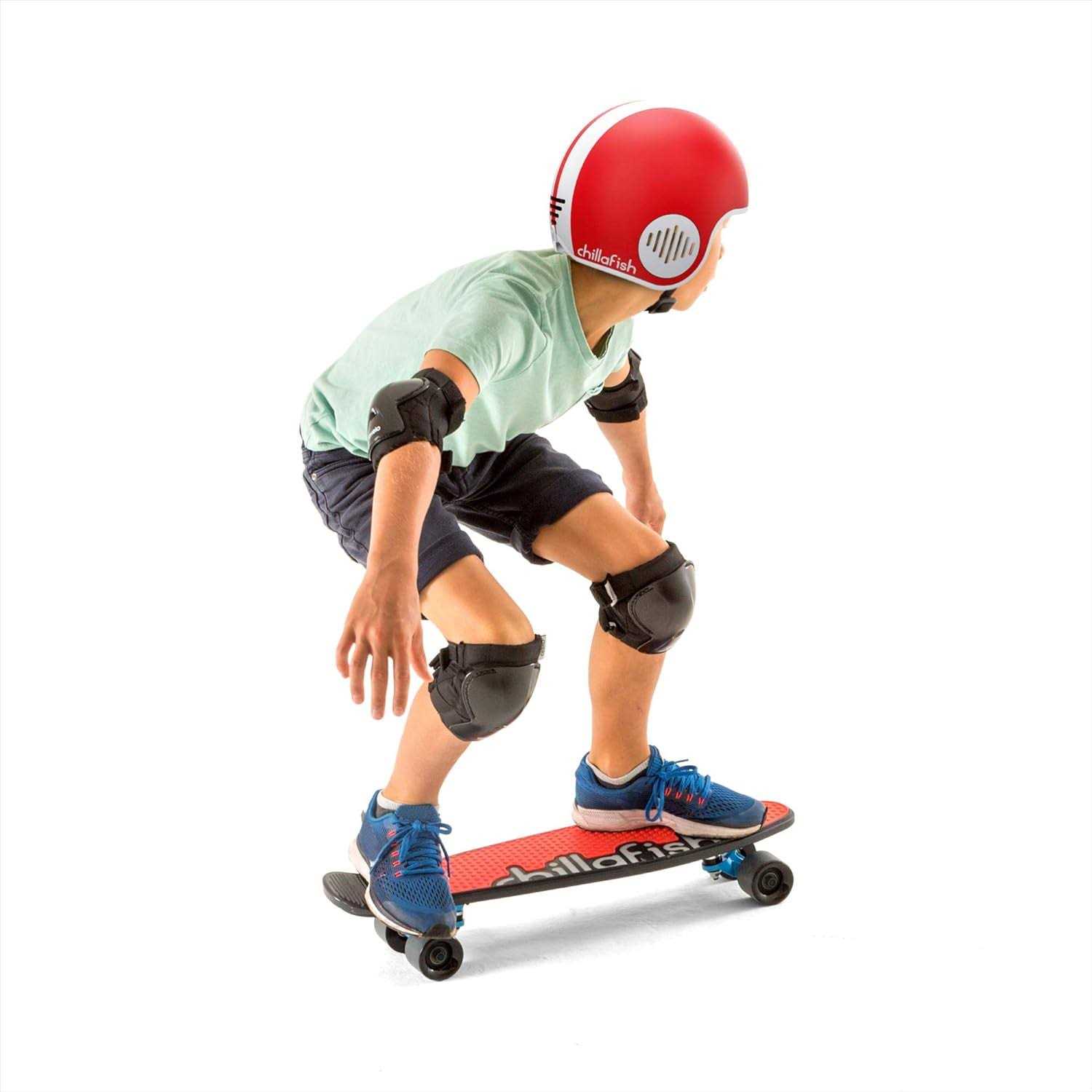Chillafish Skatieskootie Customizable Training Skateboard and Lean-to ...