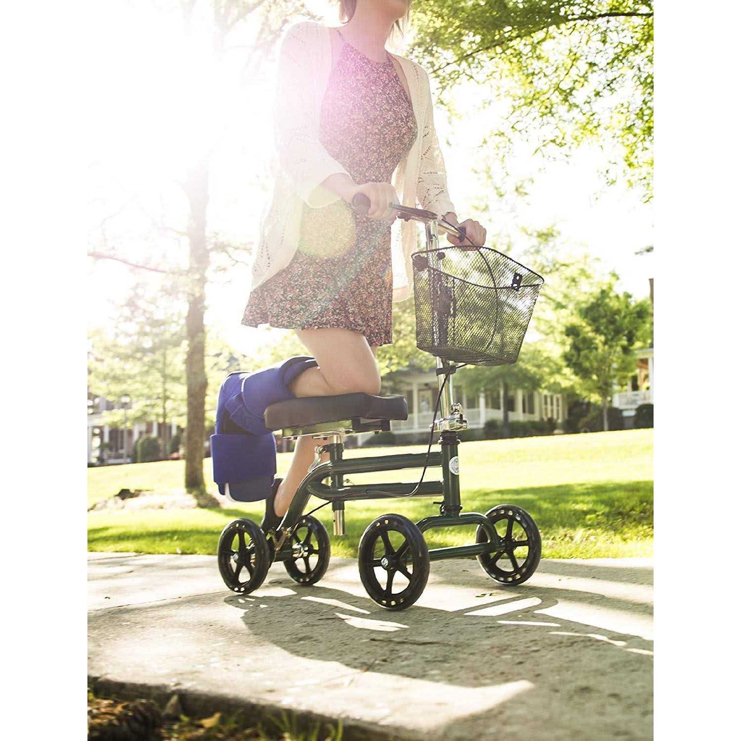 KneeRover Steerable Knee Scooter Knee Walker Alternative - Sports ...