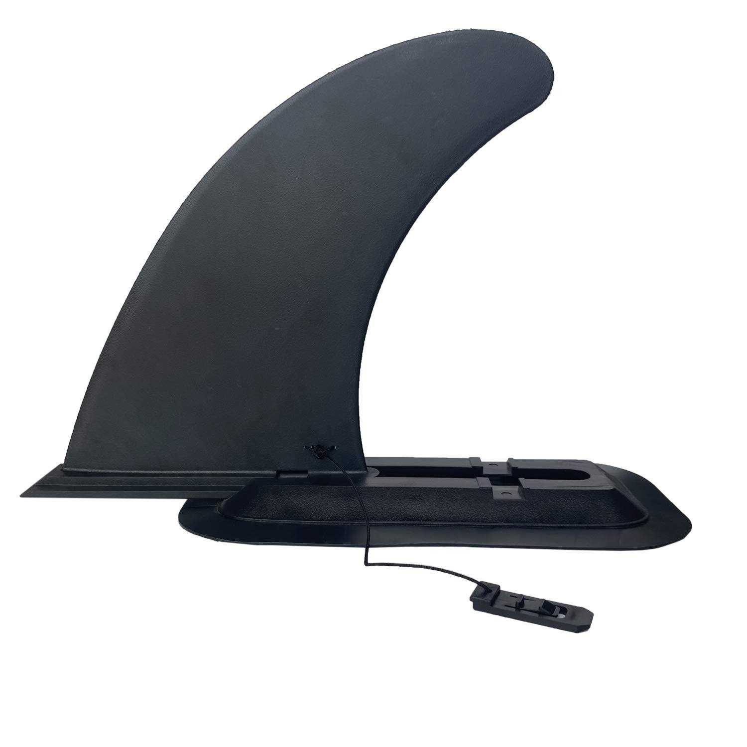 Dshe Detachable Center Fin Black Kayak Rudder Kit Skeg Tracking Fin ...