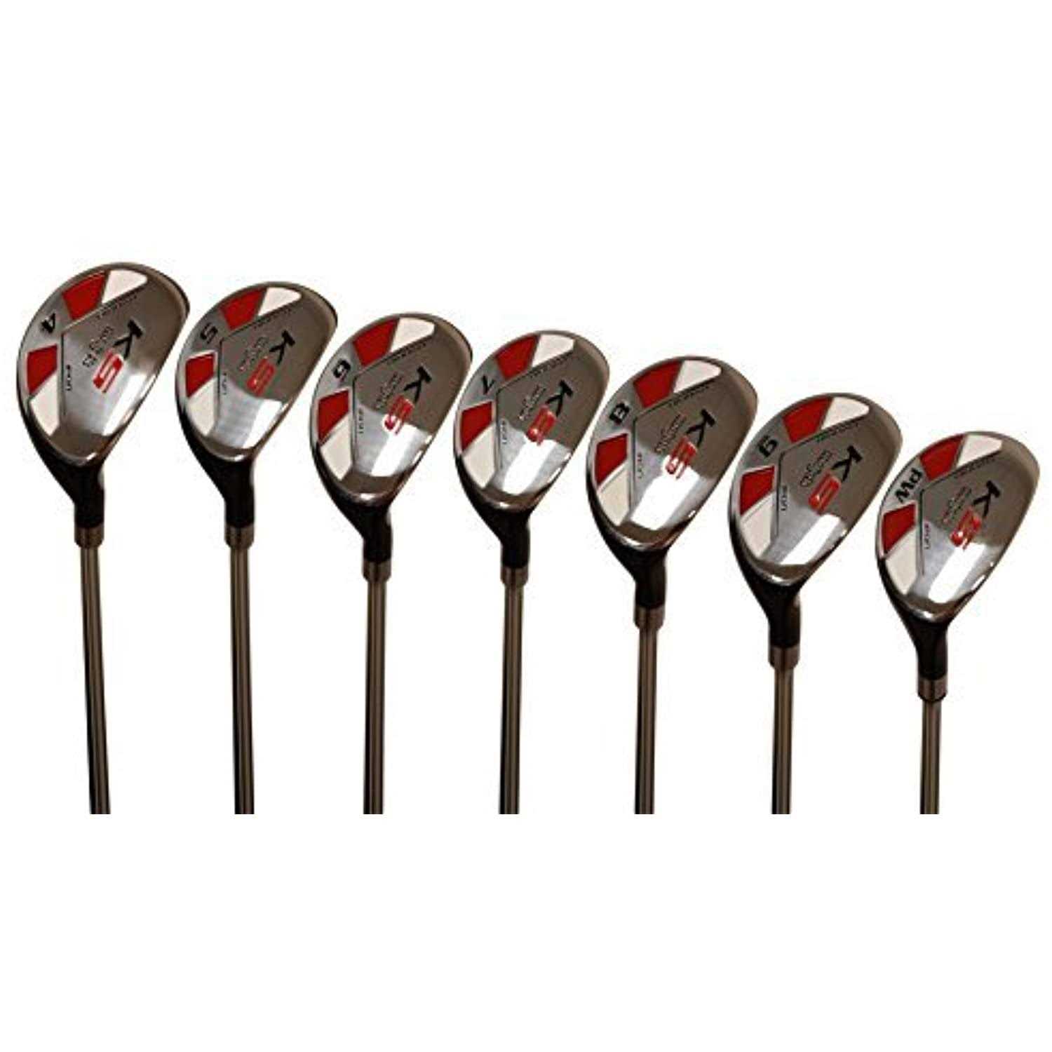 Majek Senior Mens Golf All Hybrid Complete Full Set which Includes 5, 6 ...