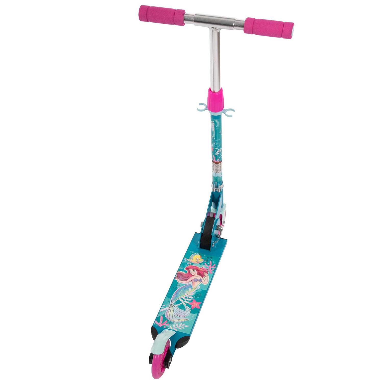 Disney Ariel Girls' Inline Folding Kick Scooter - Sports Supplies ...