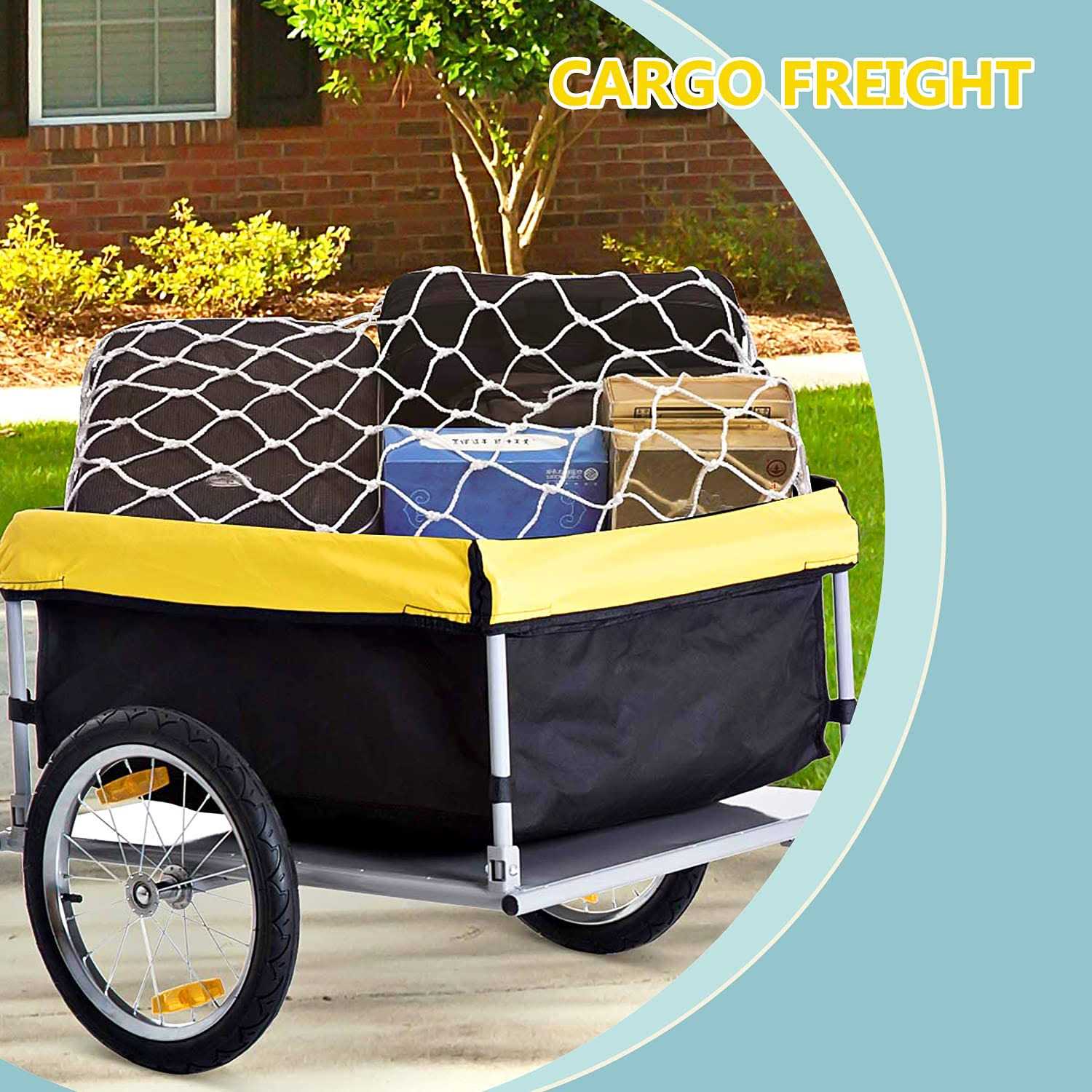 Cenipar Bike Trailer Hitch Connector Coupler Bicycle Adapter for ...